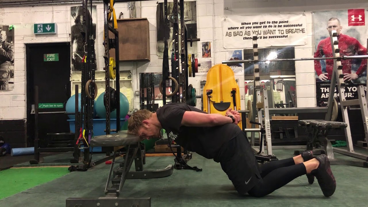 PRONE NECK BRIDGE - YouTube