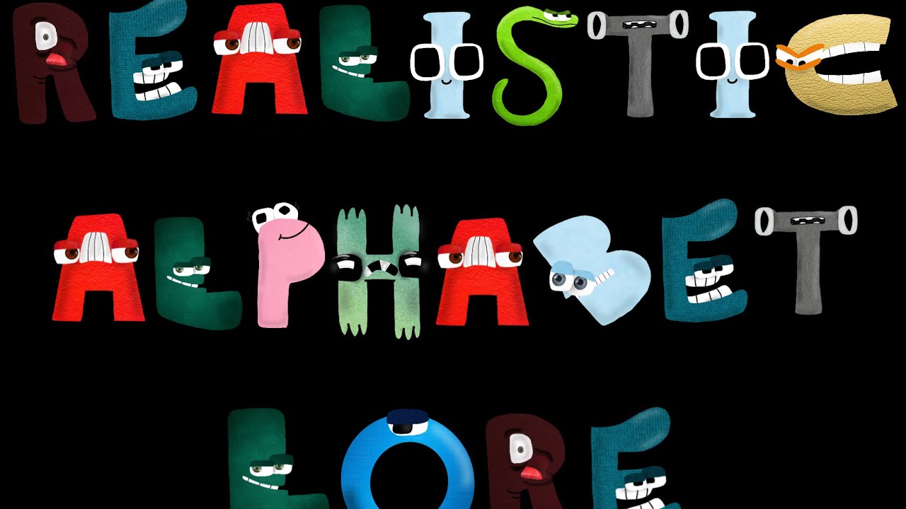 Realistic Alphabet Lore art. All 26 letters and 3 bonuses - YouTube
