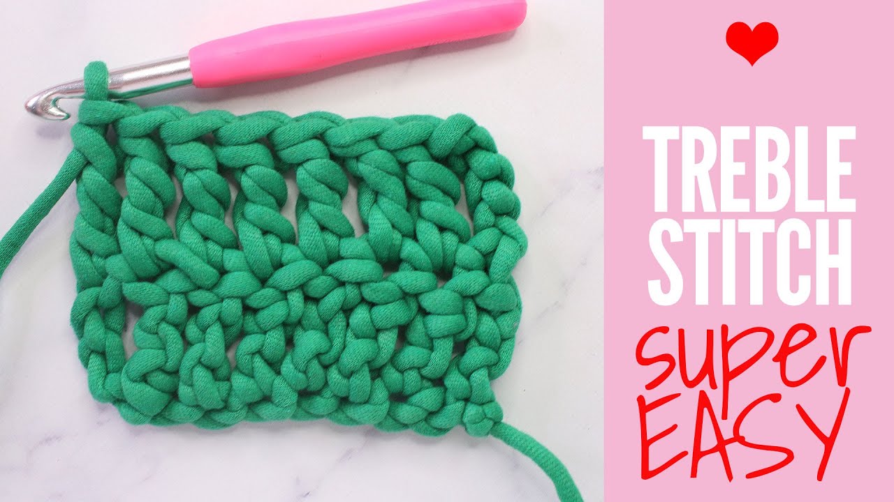 How to Treble Crochet (tr) | Easy Step-by-Step Tutorial for Beginners ...
