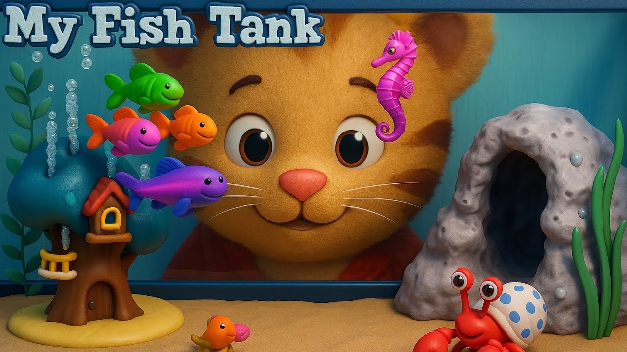 Daniel Tiger: My Colorful Fish Tank Adventure! 🐠🐟 | PBS KIDS Game ...
