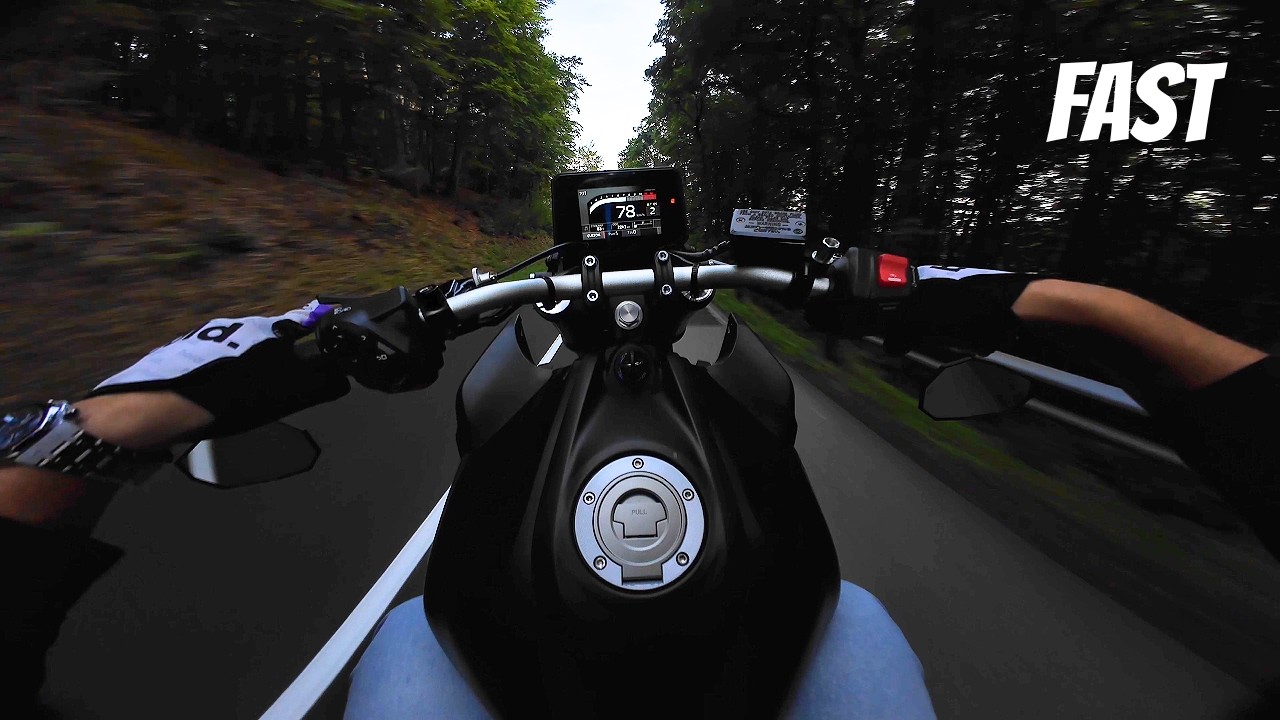 Yamaha MT 07 FAST RIDE 💨 POV Pure Sound 4K - YouTube