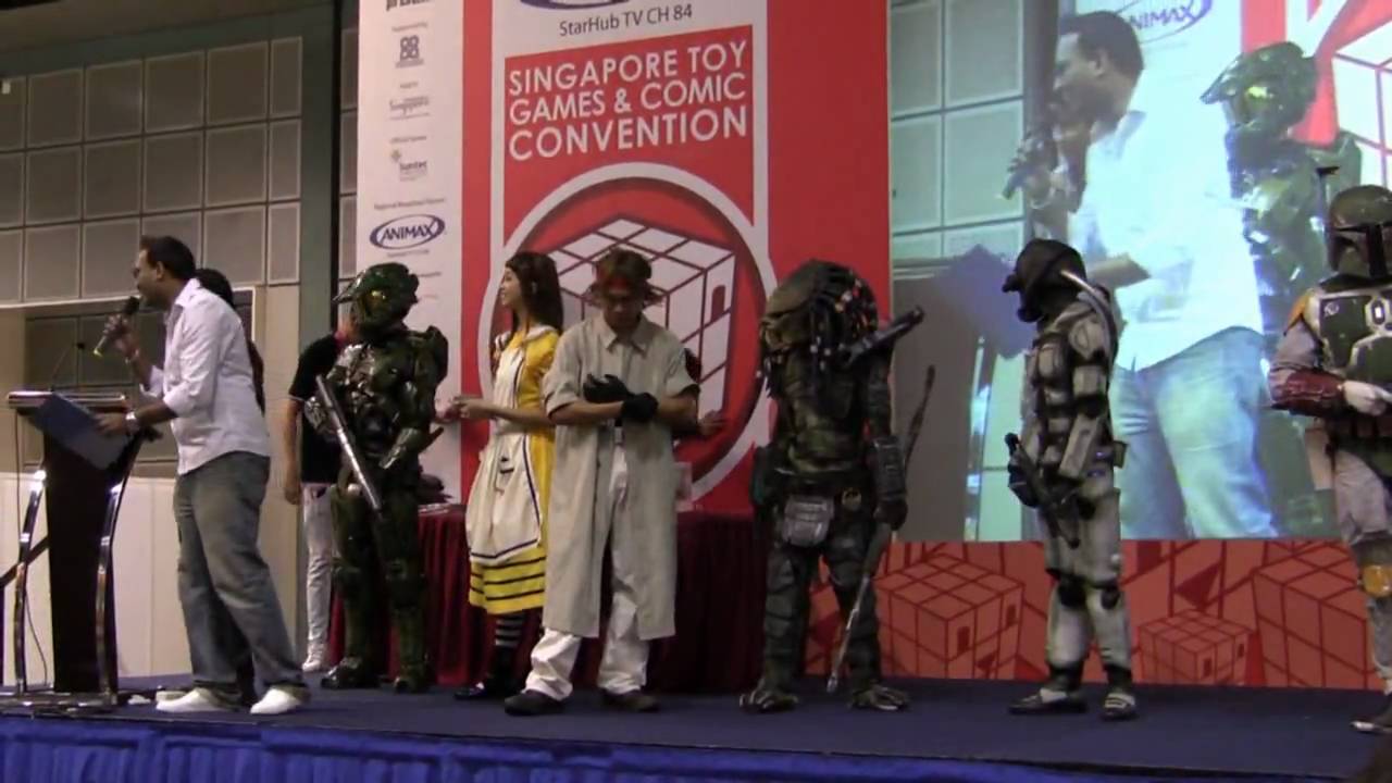Singapore Toy Game Comic Convention Coscon Part5 - YouTube