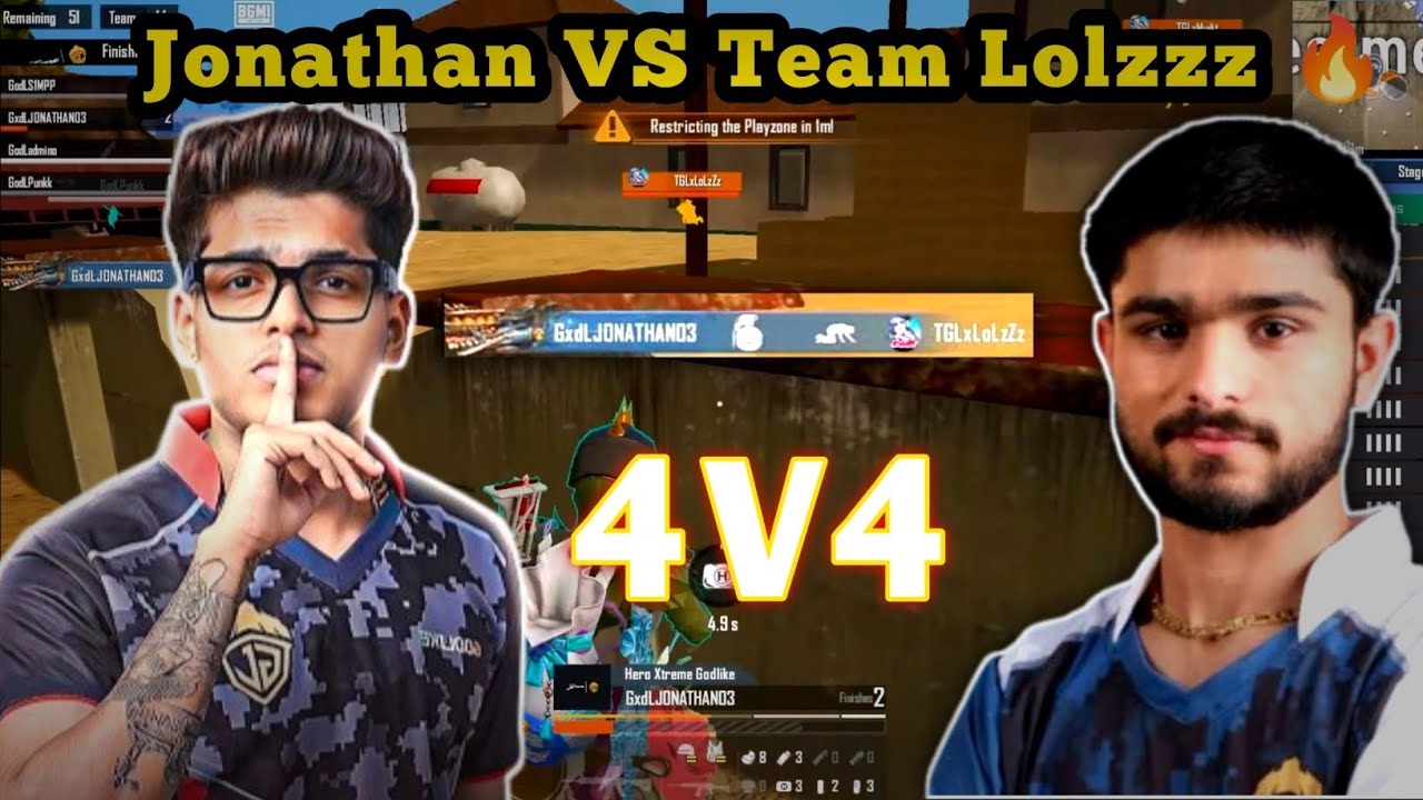 Jonathan VS Team Lolzz 🚨|| Jonathan Gaming || Bmps 2024 🔥 || Jonathan ...