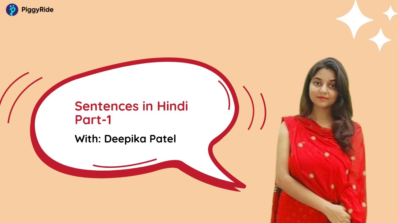 Basic Hindi Classes For Beginners | Part-1 | Short Sentences in Hindi ...