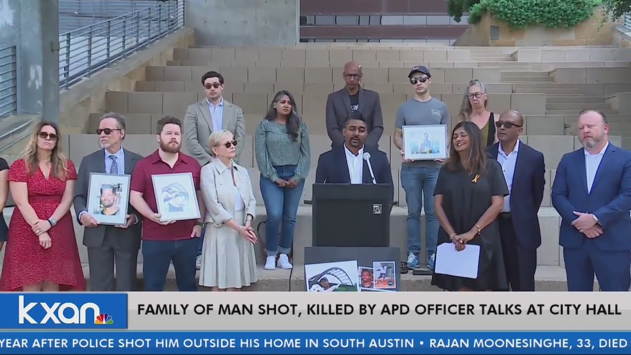 Family of man shot, killed by APD officer speaks at City Hall - YouTube