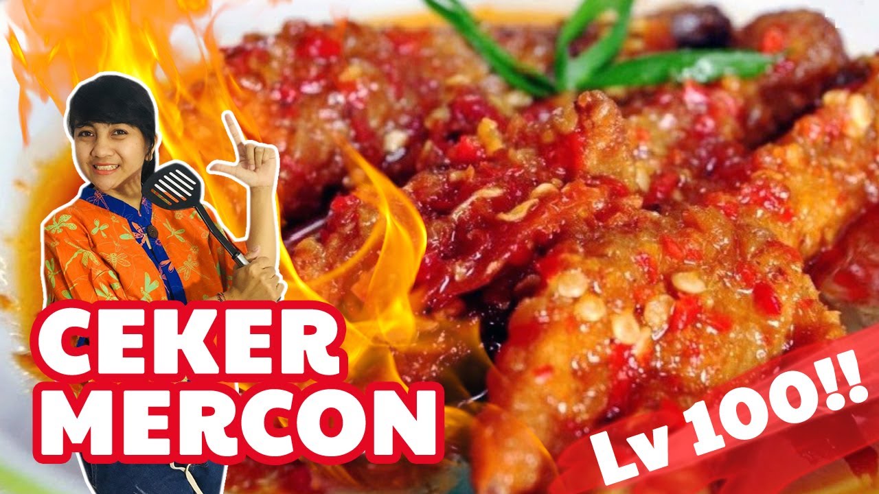 CARA MEMBUAT CEKER MERCON KUAH PEDAS MANIS - YouTube