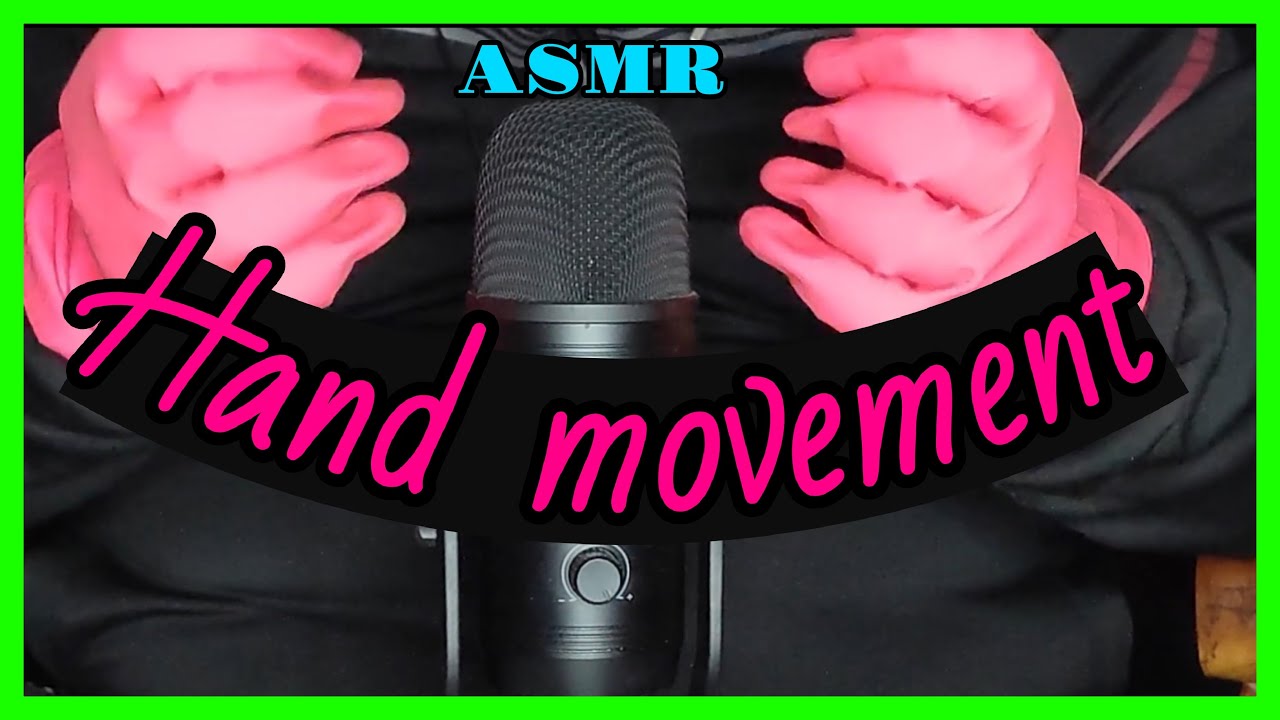 ASMR rubber glove sounds *** ASMR scratching hand movements - YouTube