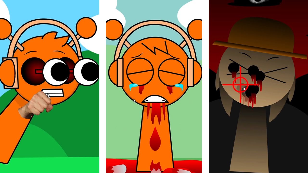 I Broke The World Record In Sprunki shots (New vs Old VS shots ) - YouTube