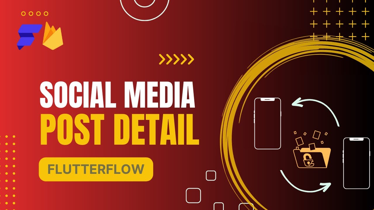 Flutterflow Building A Social Media Post Detail Page Flutterflow Tutorials Youtube