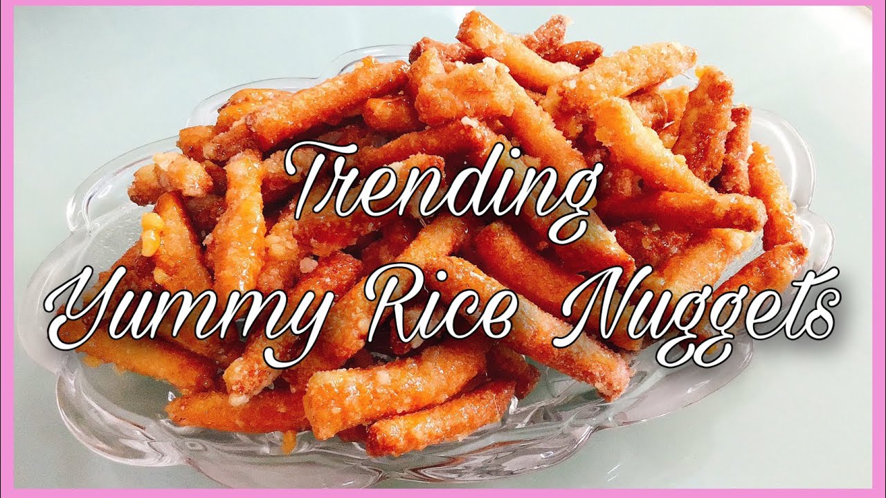HOW TO COOK YUMMY RICE NUGGETS??? PAANO GAWIN ANG NAPAKASARAP NA RICE ...