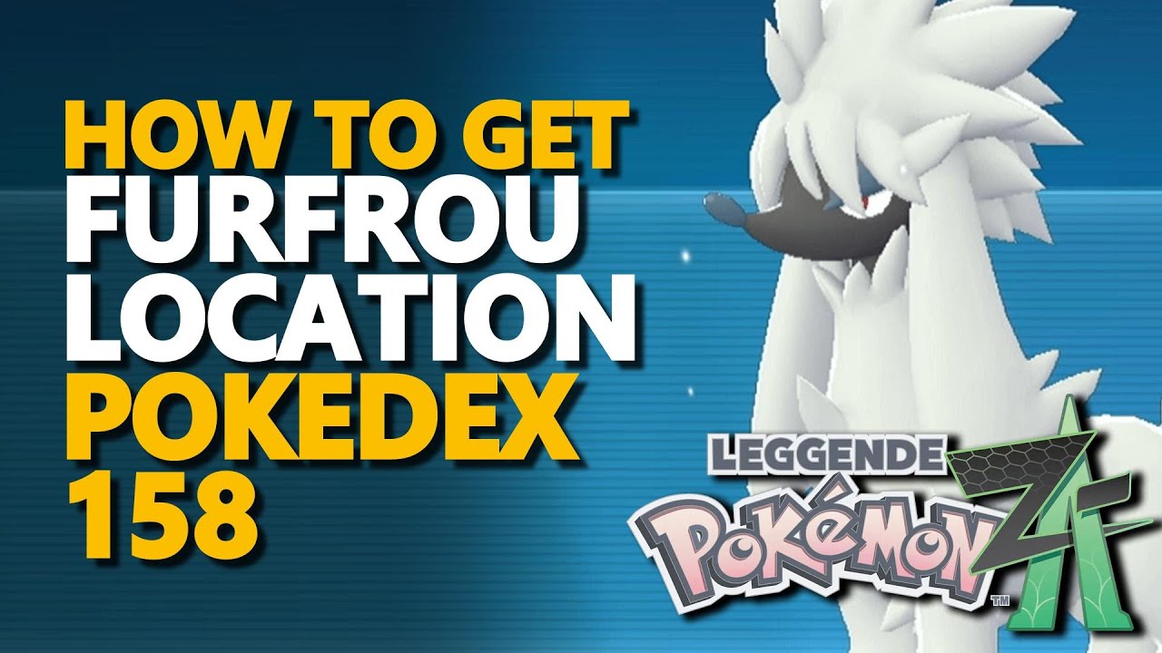 Furfrou Location Pokemon Legends Z-A Pokedex 158 - YouTube