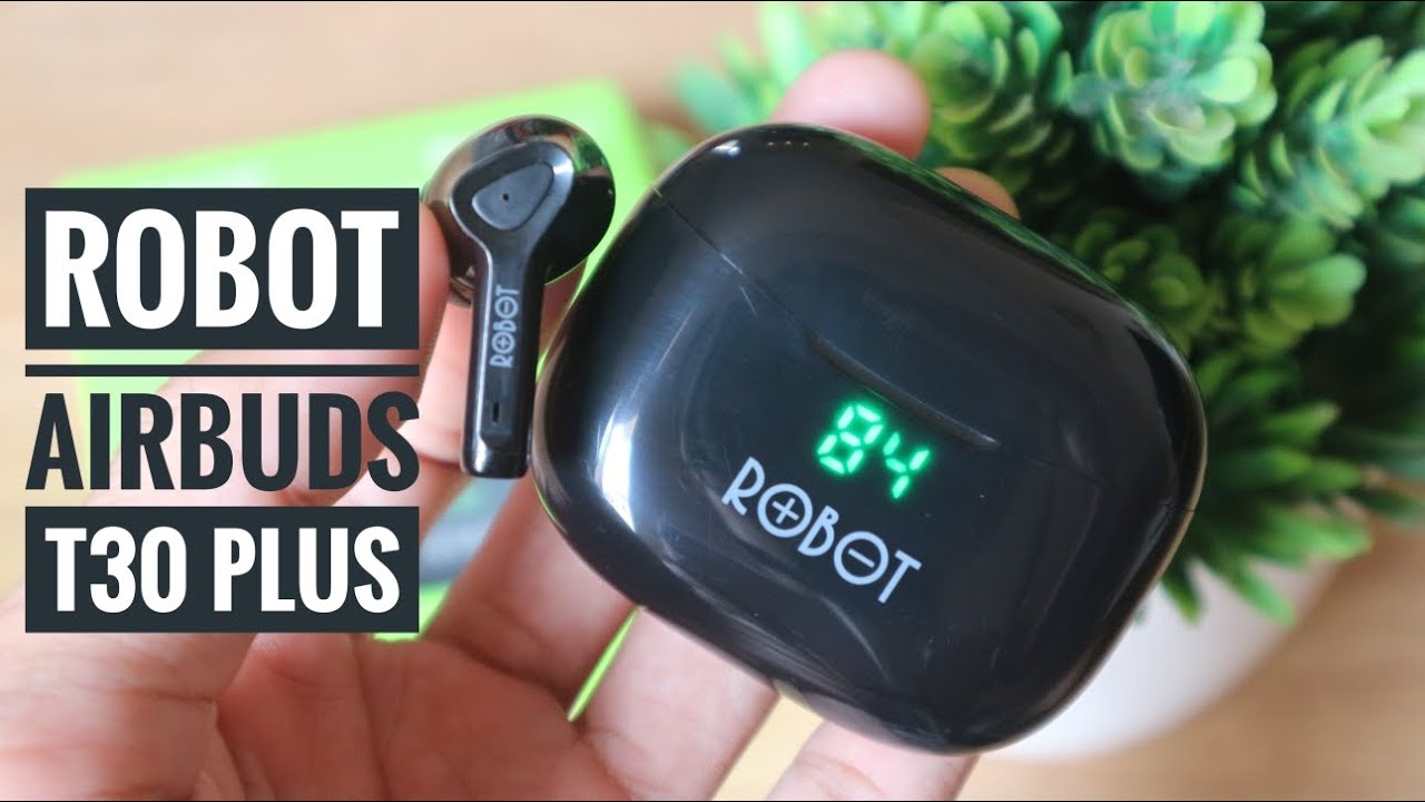 Review ROBOT Airbuds T30 Plus TWS - Suara Bassnya empuk boss !! - YouTube