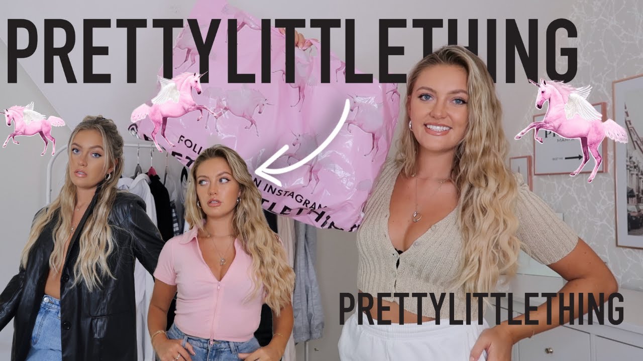 HUGE PRETTY LITTLE THING *NEW IN* TRY ON HAUL!! UNIVERSITY//AUTUMN ...
