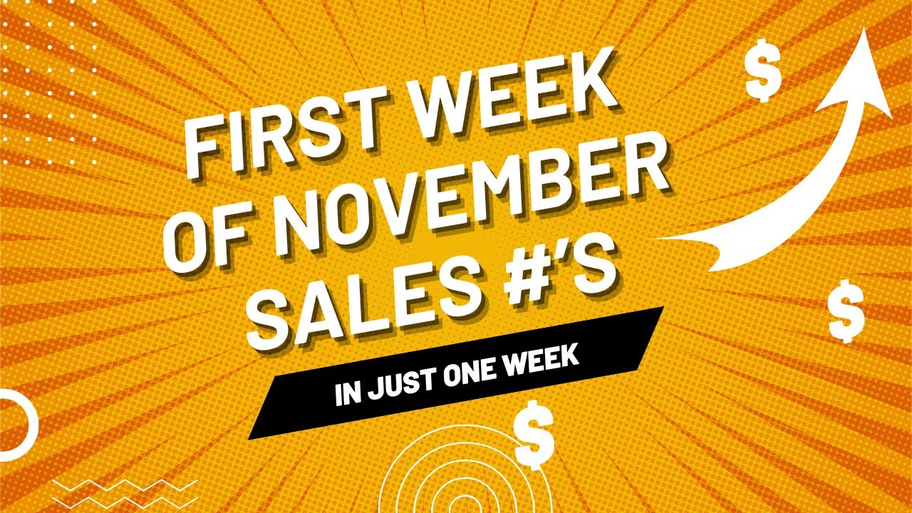 Final Expense Direct - First Week of November Sales Numbers - YouTube