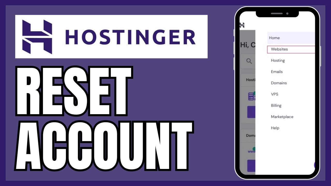 How to Reset Hostinger Account 2025? - YouTube