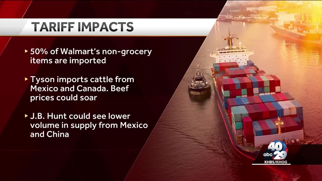 Arkansas consumers could see higher prices because of tariffs - YouTube