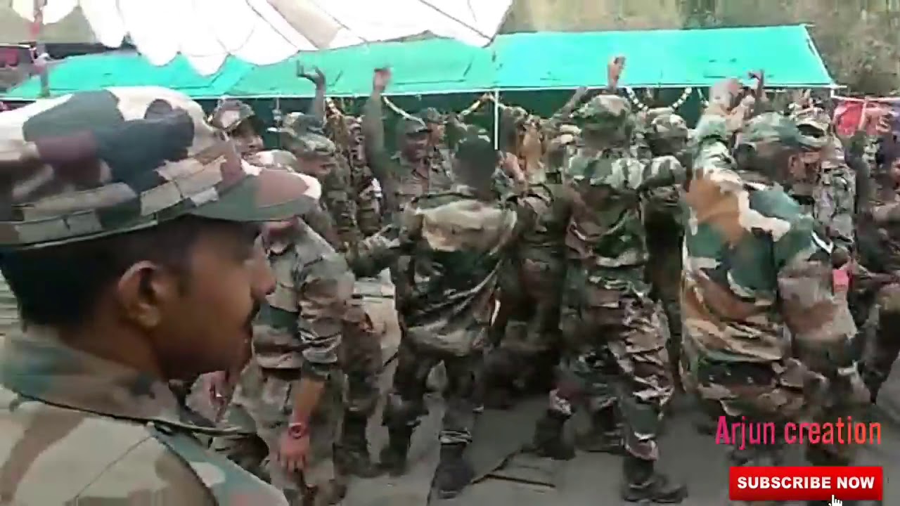 Indian -army -soldiers -ka -desi-dance - YouTube