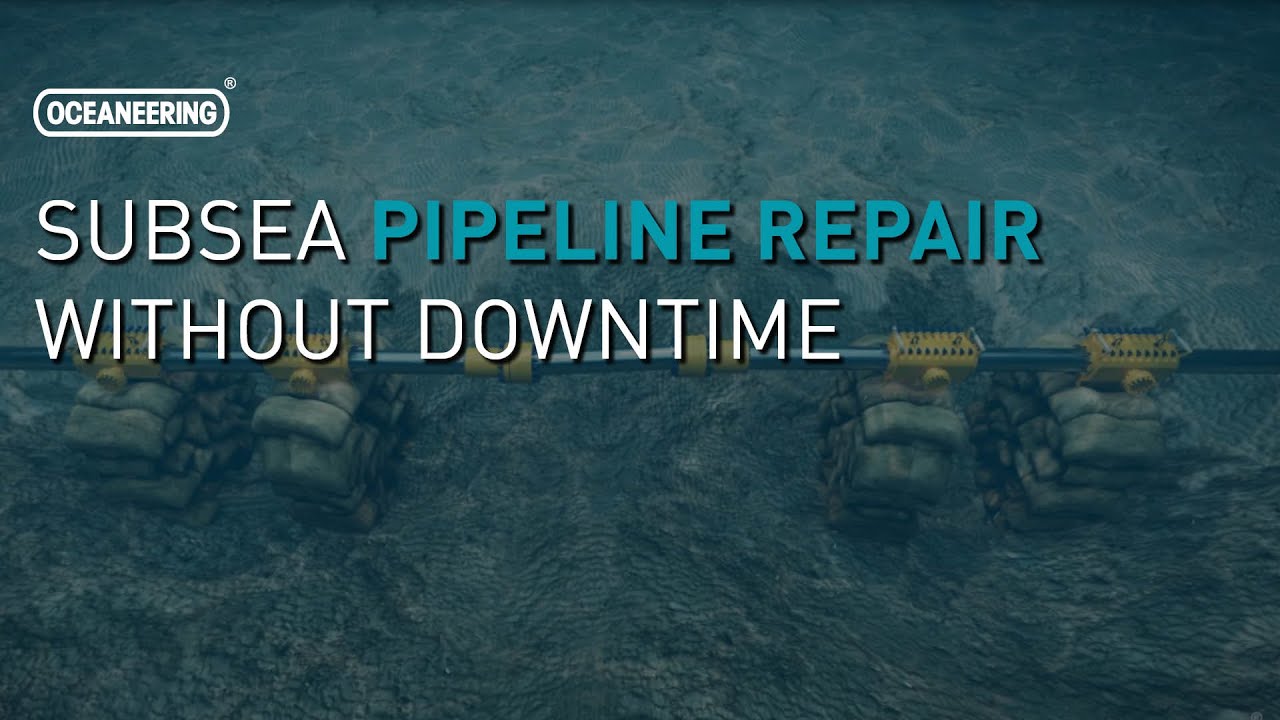 Subsea Pipeline Repair without Downtime | Oceaneering - YouTube