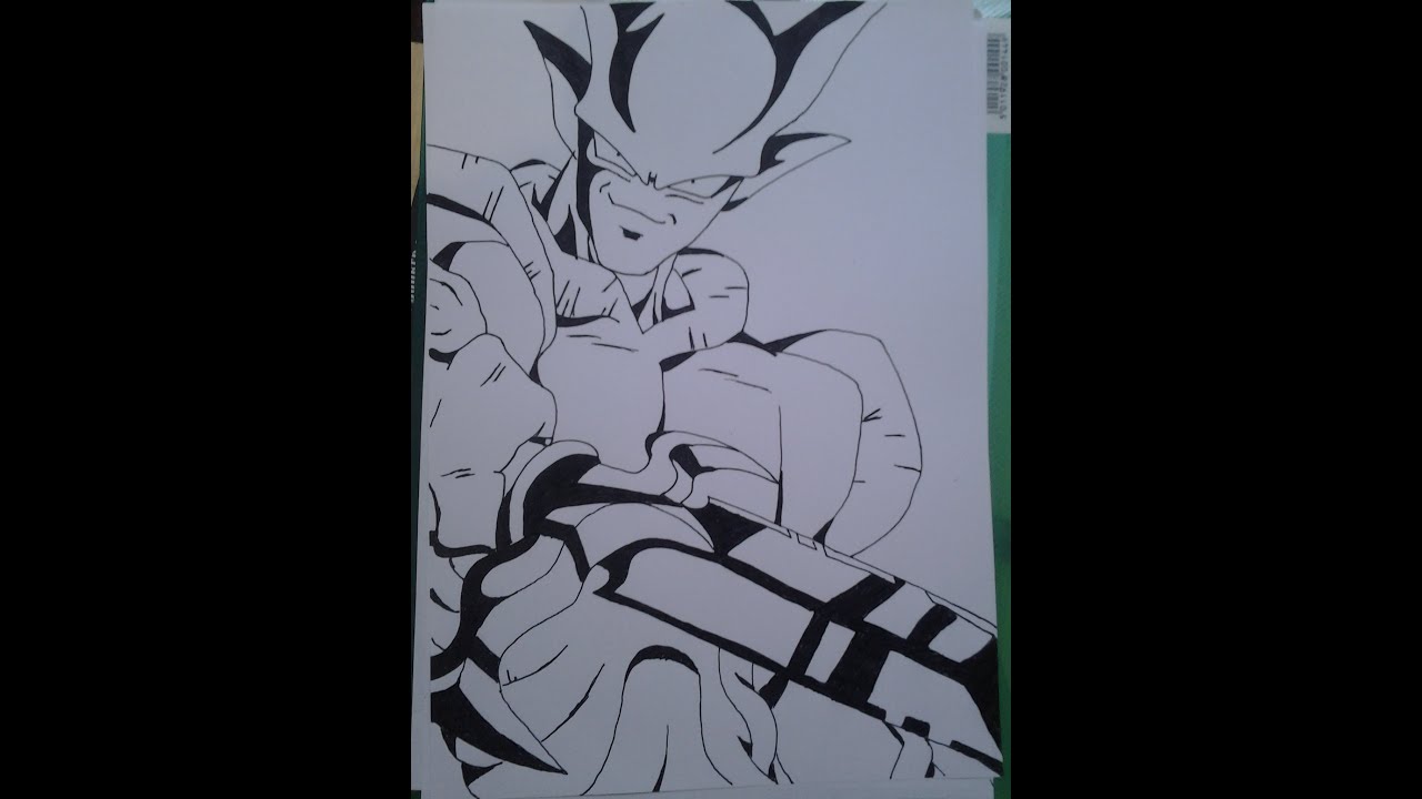 How to draw Super Janemba. - YouTube