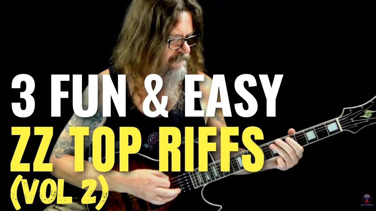 Three Fun & Easy Riffs By ZZ Top – Vol-2 - YouTube