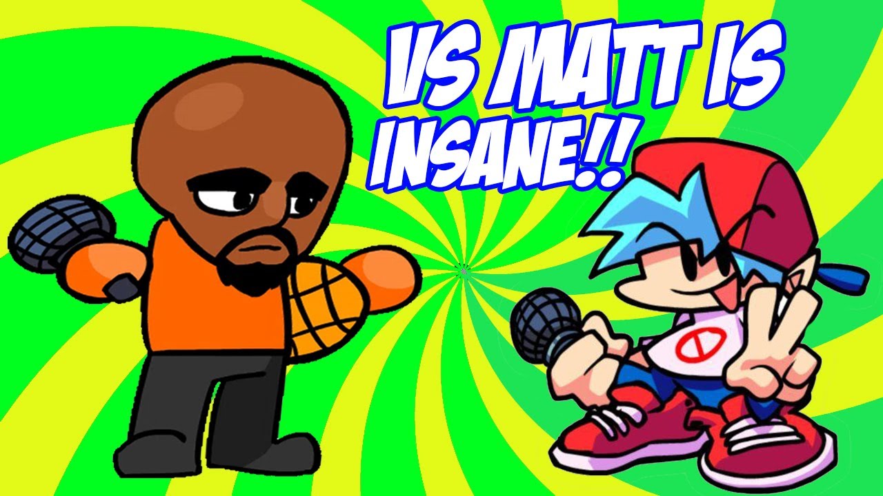 VS MATT MOD INTENSITY | Friday Night Funkin' Wii Matt | MATT 2.0 HARDER ...