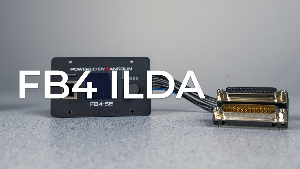 FB4 ILDA | Laser Show Control Hardware - Product Overview - YouTube