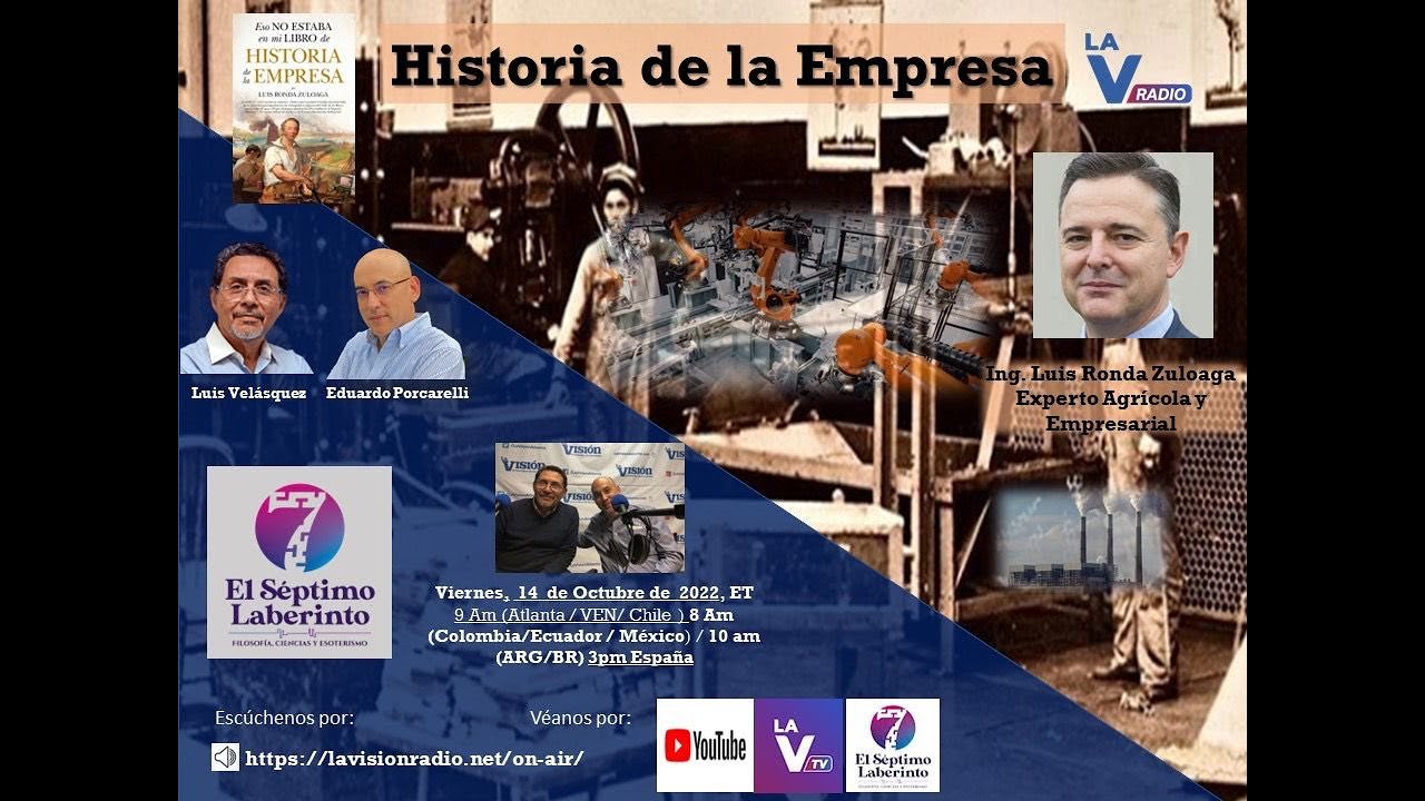 Historia de la Empresa con el Ing. Luis Ronda Zuloaga Experto Agricola ...