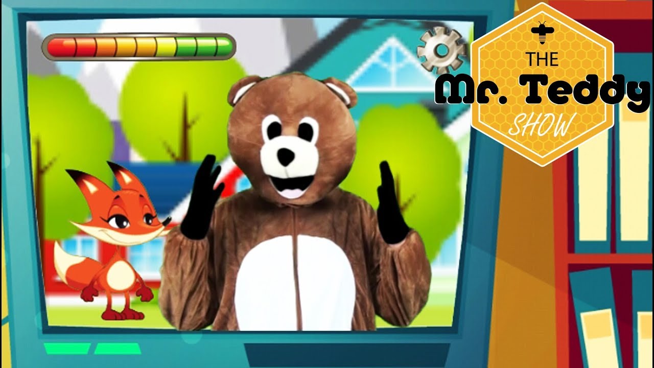 🎮 Mr Teddy Show #7: Inside a Video Game | Learn Directions and Movement ...