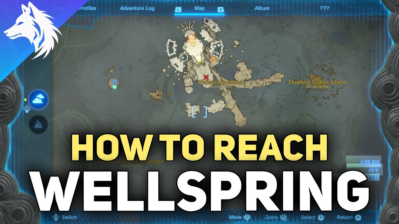 How To Reach The Top of Wellspring Island (Water Temple) Zelda Tears of The Kingdom - YouTube