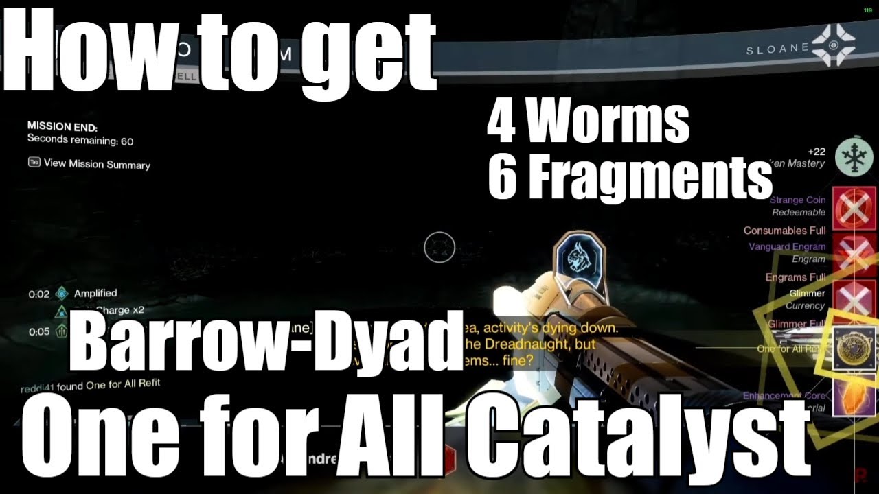 How to get Barrow-Dyad 3rd Catalyst | One for All | 2 Tithe & 2 ...
