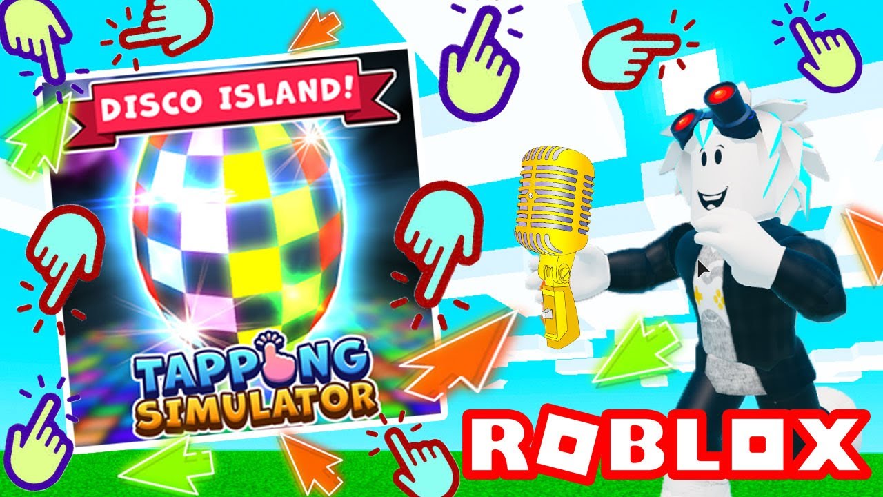 ОБНОВА DISCO В ТАППИНГ СИМУЛЯТОРЕ! ROBLOX TAPPING SIMULATOR - YouTube