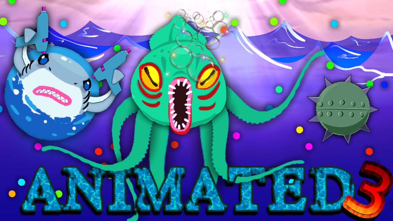 AGAR.IO ANIMATED - SHARK ATTACK PART 3 - YouTube
