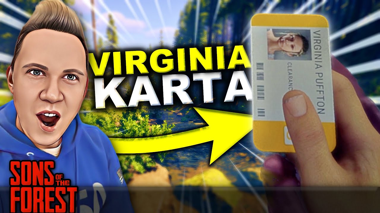 💙 SONS OF THE FOREST [#7] KARTA VIRGINIA PUFFTON - JEST PIŁA ŁAŃCUCHOWA ...