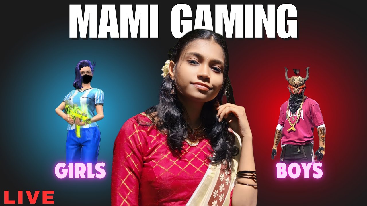 MAMI GAMING IS LIVE!FREEFIRE |UPI -anaghababu332004@okaxis - YouTube