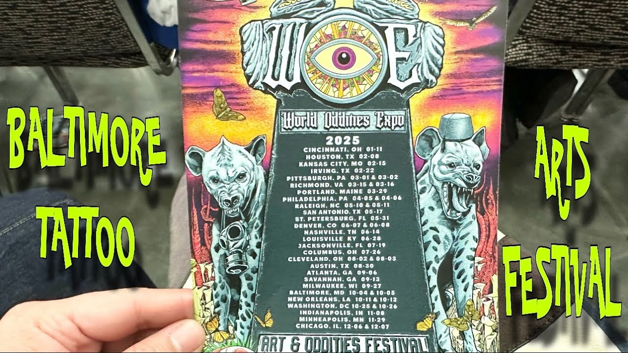 Baltimore Tattoo Arts Festival | NEW Guinness Book of Records FOUND ...