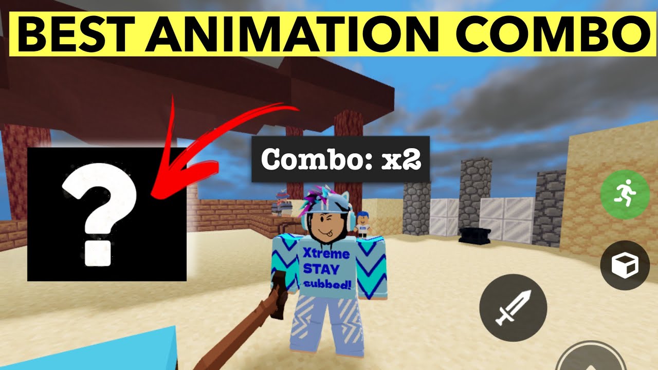 How to get the BEST ANIMATION COMBO… (Roblox BedWars) - YouTube