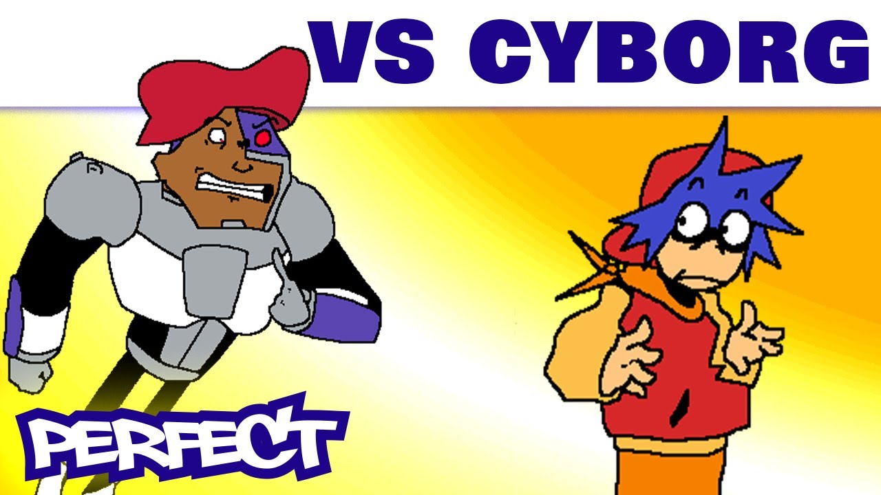 VS CYBORG (An Amazing Remake Of The Famous Cyborg Mod!) - FNF Mod ...