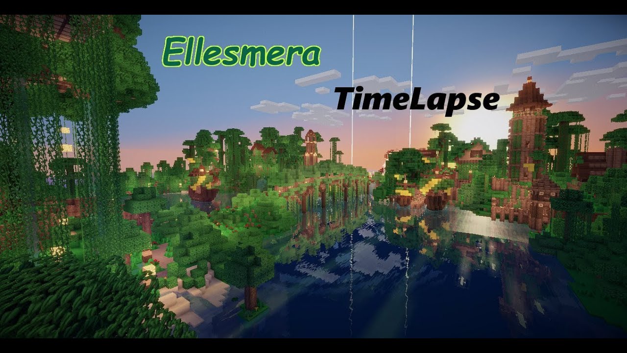 Ellesmera Minecraft TimeLapse (test) [mCywilizacja.pl] - YouTube