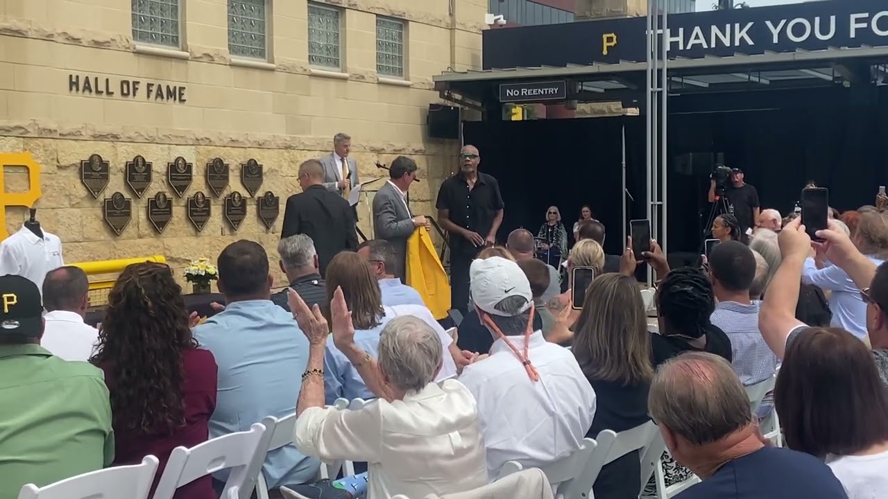 Greg Brown announces Dave Parker joining the Pirates Hall of Fame - YouTube