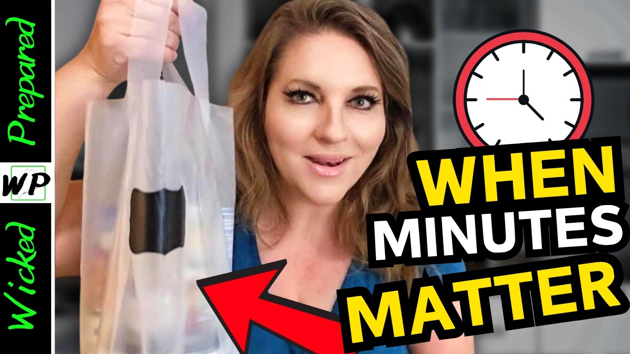 Would YOU Eat This? I Made My Own Emergency Survival Meal in a Bag ...