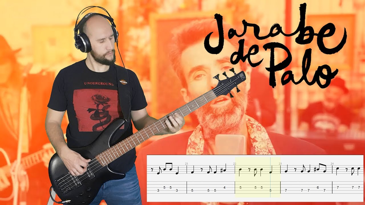 Jarabe de Palo Cover Bass (+ Tab): Regrabando "Eso que tu me das ...