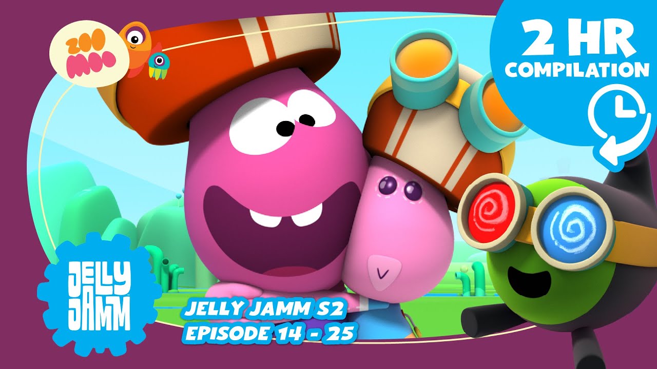 Jelly Jamm - 2 HOUR Compilation Video Season 2 Eps. 14-25 - FULL ...