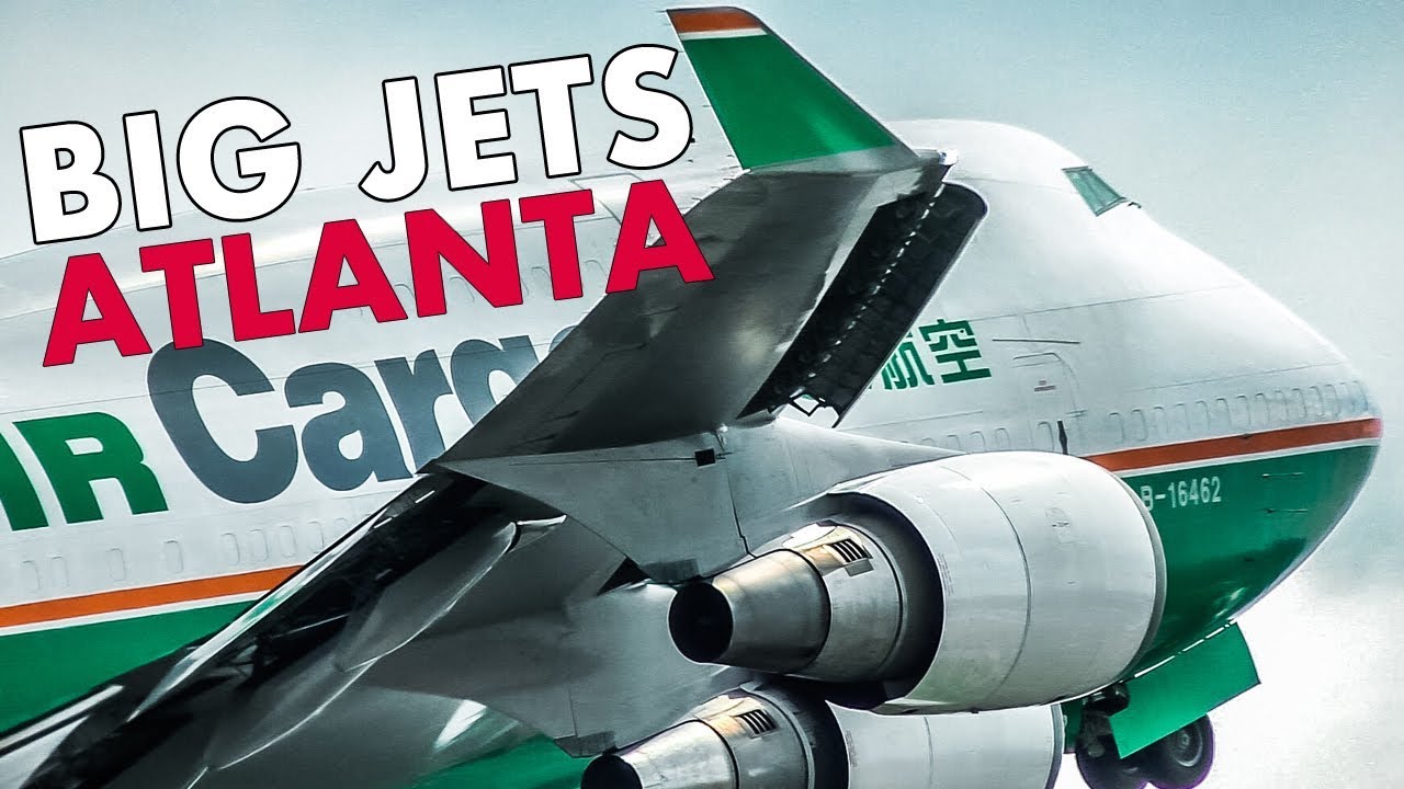 20 BIG JETS at Atlanta - Extreme Close-ups! - YouTube