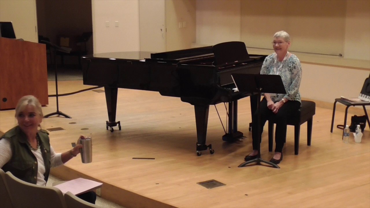 Alleluia 2017 - Cindy Berry - My Accompanist is a Mind Reader - YouTube