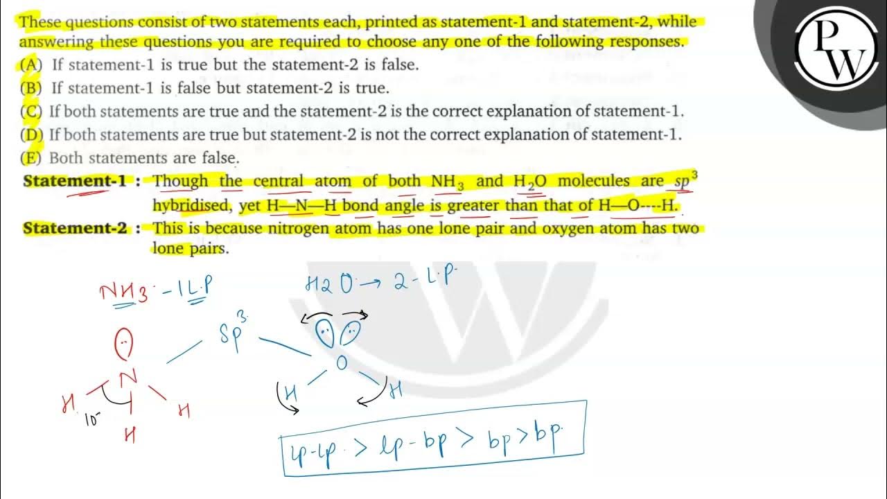These questions consist of two statements each, printed as statement- 1 and statement-2, while a ...