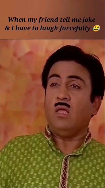 when my friend tell me joke & I have to laugh forcefully - YouTube