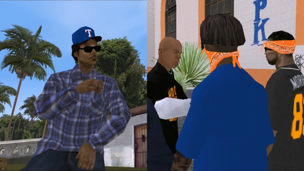 83GC Ryder and HCG Cesar skin for the GTA SA ETG Crip mod update ...