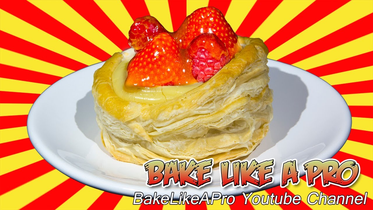 Puff Pastry Fruit Circles Recipe ! - YouTube