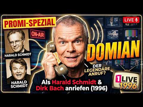 🎙️ Promi-Spezial bei Domian: Als Harald Schmidt & Dirk Bach anriefen (1996) | 1LIVE