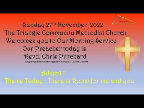 The Triangle CM Church - Sunday 27th November 2022 - YouTube